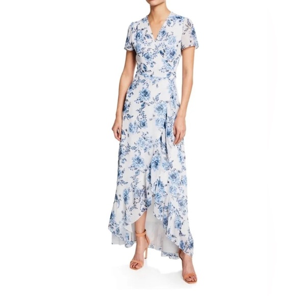 Wayf | Dresses | Natasha Floral Wrap Maxi Dress | Poshmark